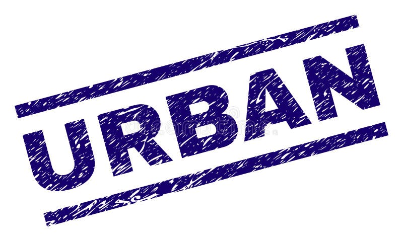 Scratched Textured URBAN Stamp Seal Stock Vector - Illustration of ...