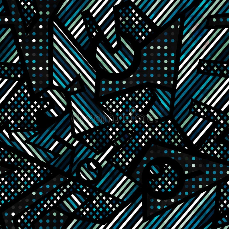 Urban seamless texture stock vector. Illustration of light - 46413874