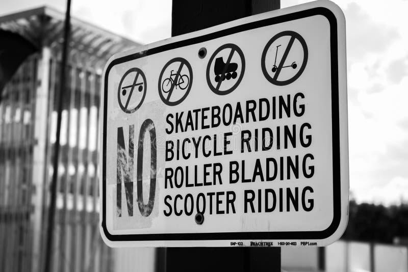 Urban Skate Sign stock photo. Image of riding, roller - 82800532