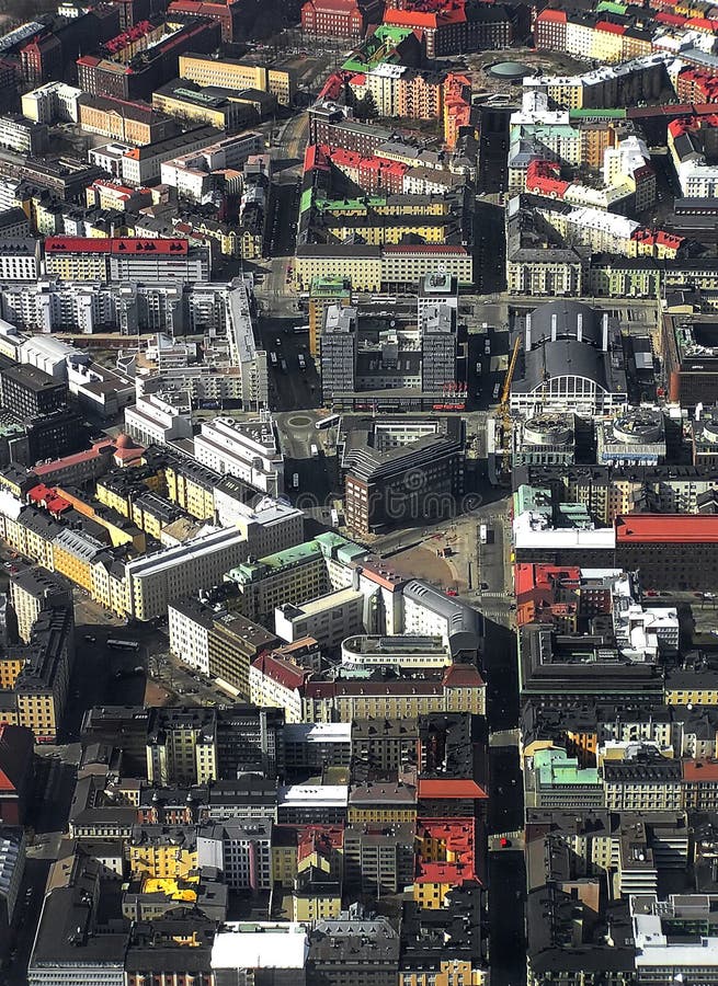 Urban Sprawl stock image. Image of view, helsinki, architecture - 111809