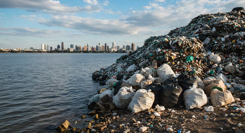 Urban Sprawl and Environmental Neglect: a City S Trash Problem Stock ...