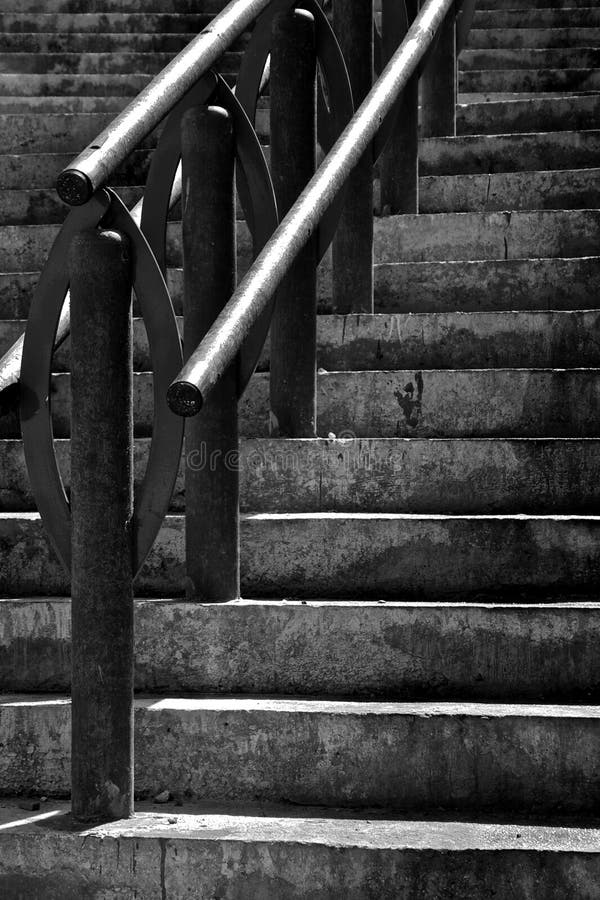 Urban Stairs stock photo. Image of textured, stairs, white - 16635212