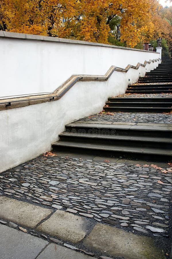 Urban stairs stock photo. Image of historical, leaf, structure - 35306322