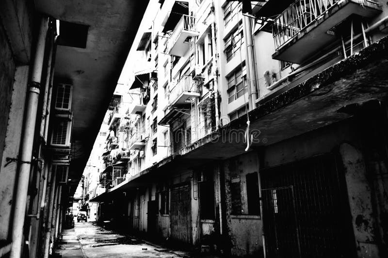 Urban Street stock photo. Image of black, street, monochrome - 21078484