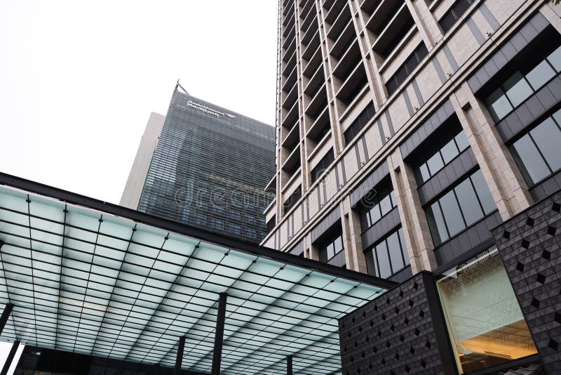 Urban Structure Against Blue Sky with Mesh Fence Barrier Nov 26 2023 ...