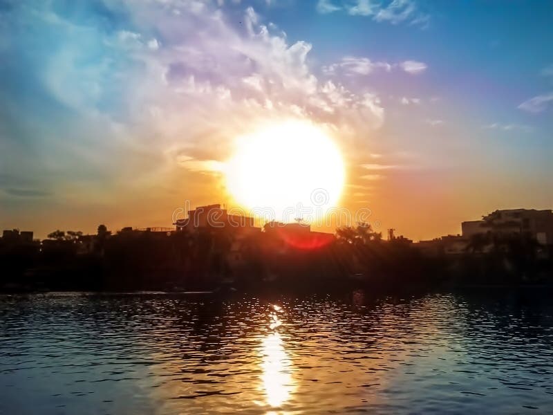 Urban sunset landscape stock photo. Image of office, business - 14980856