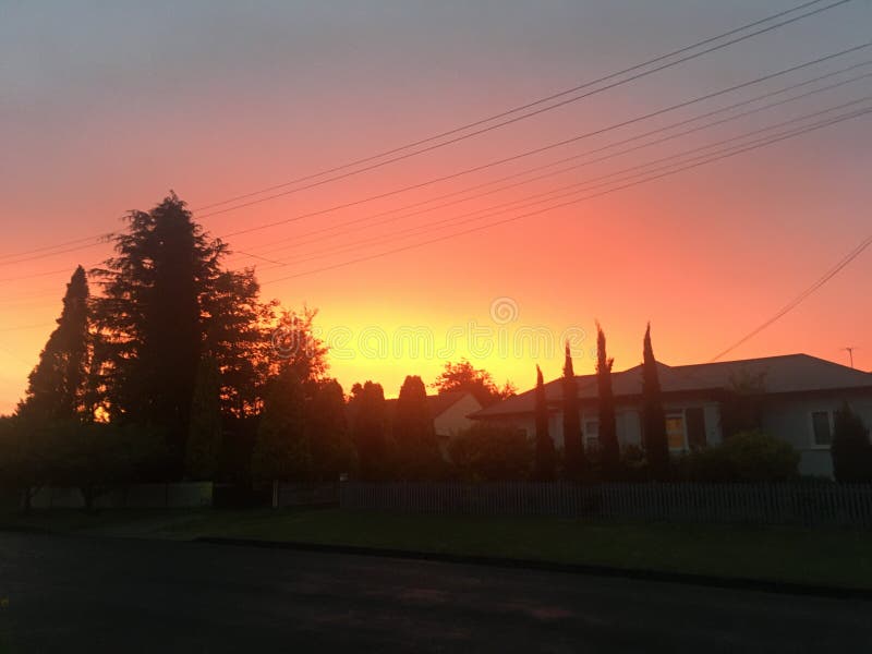 Urban Sunset stock image. Image of cool, sunset, australia - 88185537