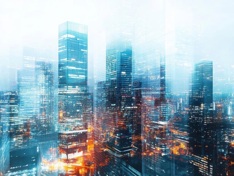 Urban Tapestry, a Visual Symphony of Modern Architecture and City ...