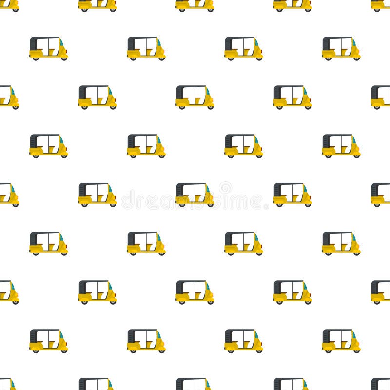 Urban Taxi Pattern Seamless Vector Stock Vector - Illustration of asia ...