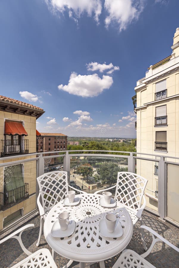 Urban Terraces with a View are a Hidden Treasure in the City Stock ...