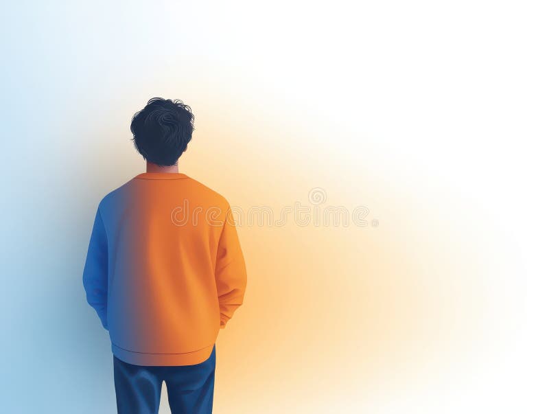 Urban Textures, Person Standing by a Wall, Exploring Architectural ...