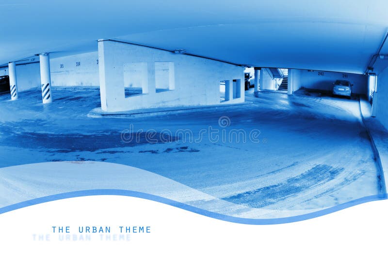 The urban theme stock photo. Image of alley, turning - 13104404