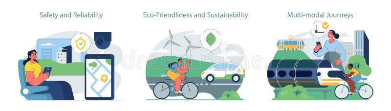 Multiple Travel Modes Stock Illustrations – 10 Multiple Travel Modes ...