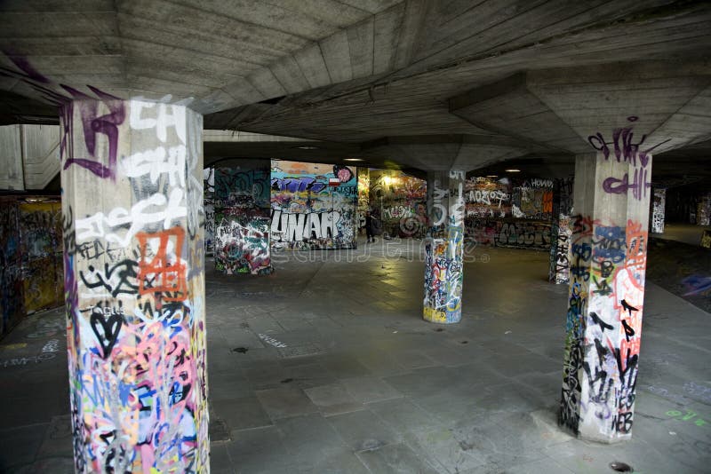 Graffiti Alley at Night stock photo. Image of scenic, light - 4285810