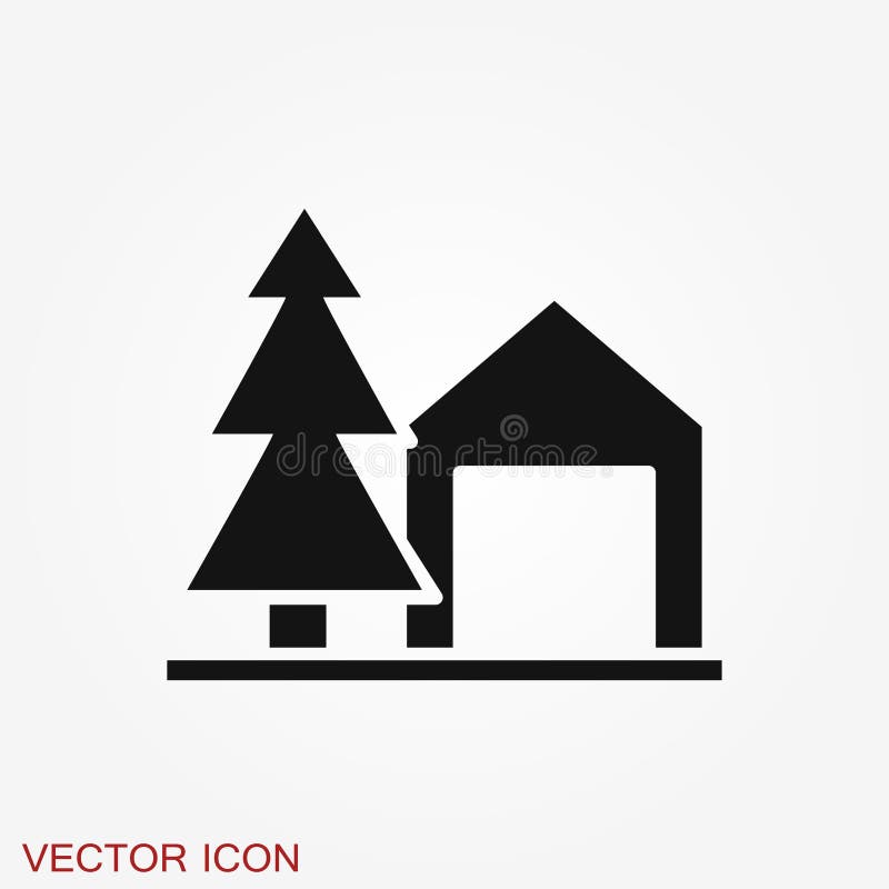 Urban Vector Icon, City Symbol Isolated on Background Stock ...