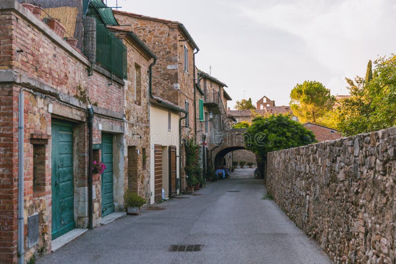 Urban view of empty street stock image. Image of europe - 120672857