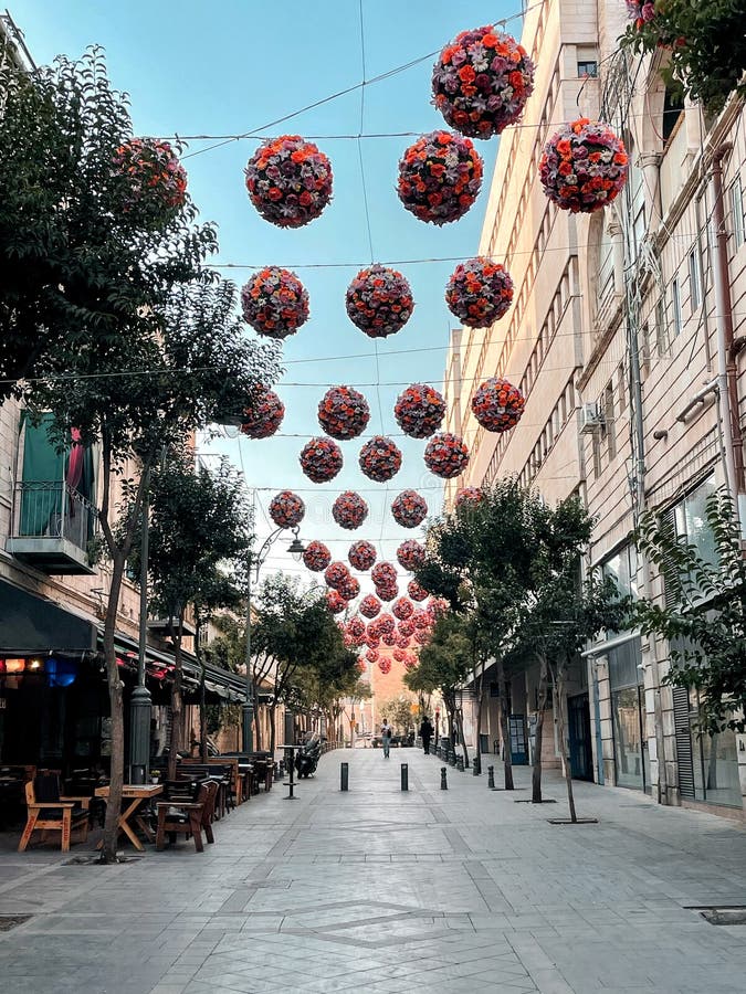 Urban View from the Jerusalem Streets on October 23, Israel Editorial ...