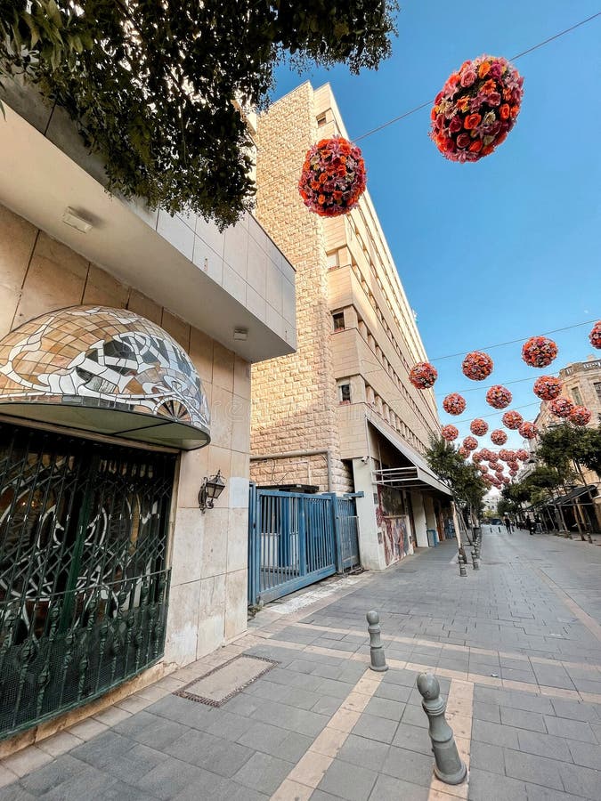 Urban View from the Jerusalem Streets on October 23, Israel Editorial ...
