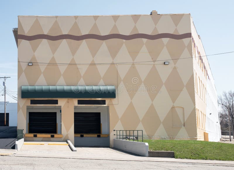 Urban Warehouse Loading Dock Stock Image - Image of headquarters, dock ...