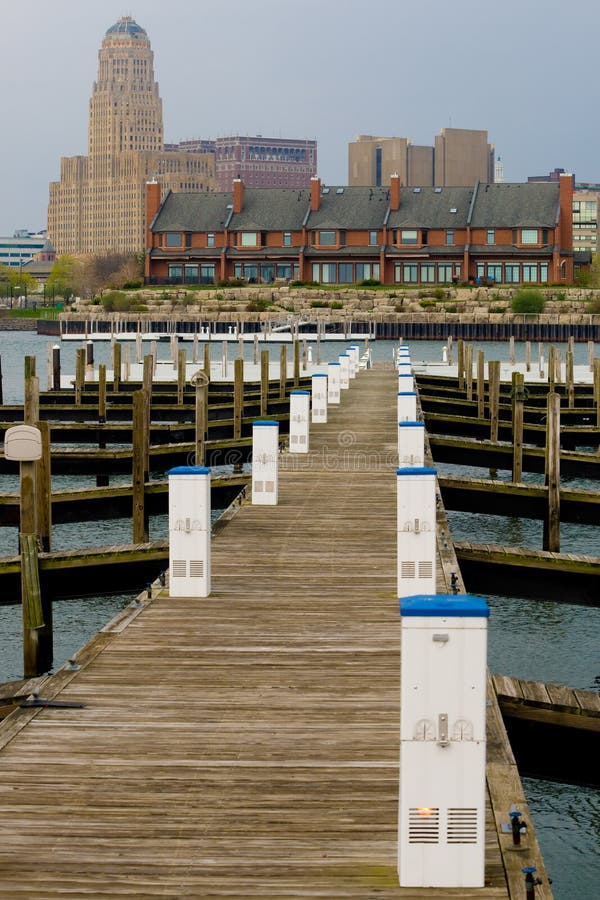 Urban Waterfront stock photo. Image of erie, basin, urban - 5025274