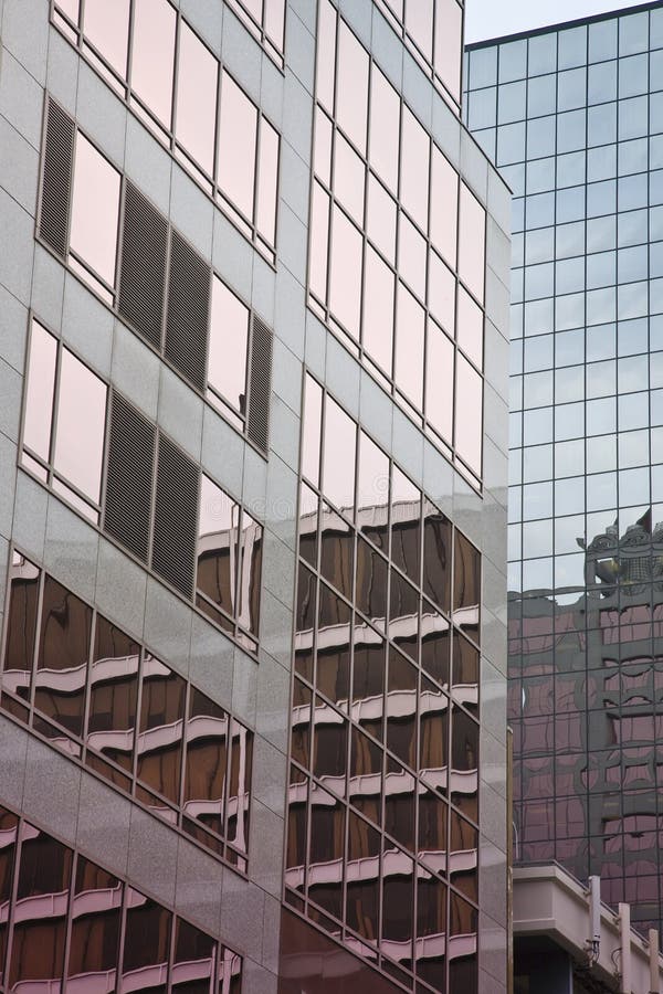 Urban Window Reflections stock photo. Image of architecture - 8984634