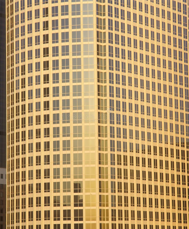 Urban Windows at Sunset, Los Angeles, California Stock Image - Image of ...