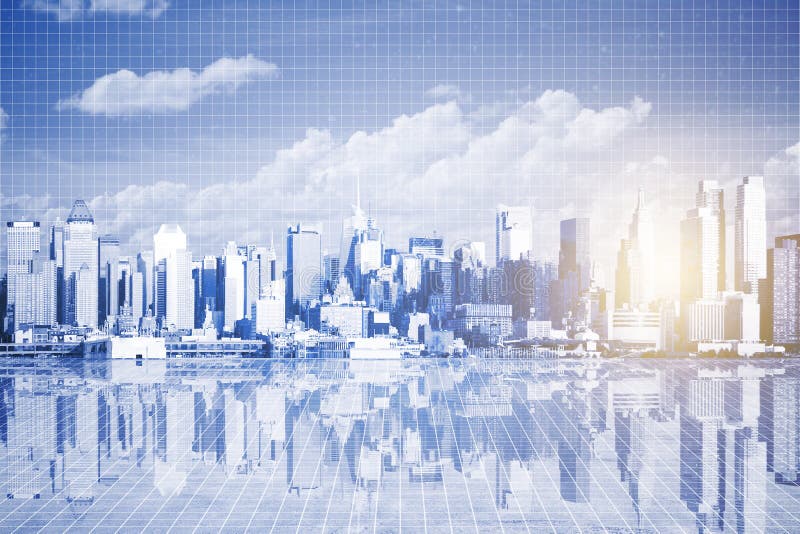 Urbanization stock illustration. Illustration of city - 9643431