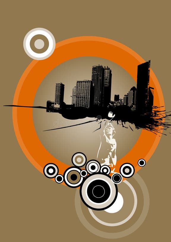 Urbanization. Vector art stock vector. Illustration of modern - 3557133