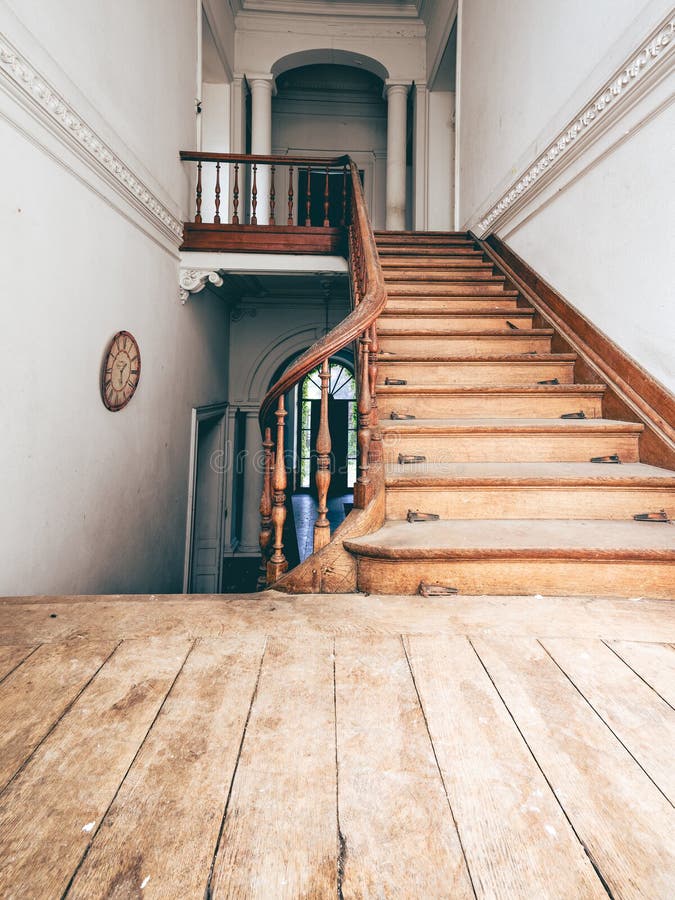 Urbex, Old Abandoned House in Belgium. Stock Image - Image of derelict ...