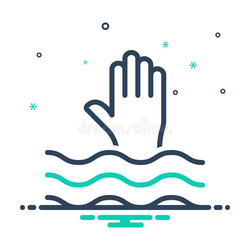 Mix Icon for Urge, Help and Exhort Stock Illustration - Illustration of ...