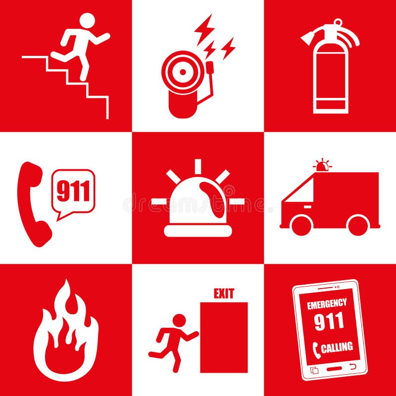 Urgence illustration de vecteur. Illustration du sauvetage - 58705045