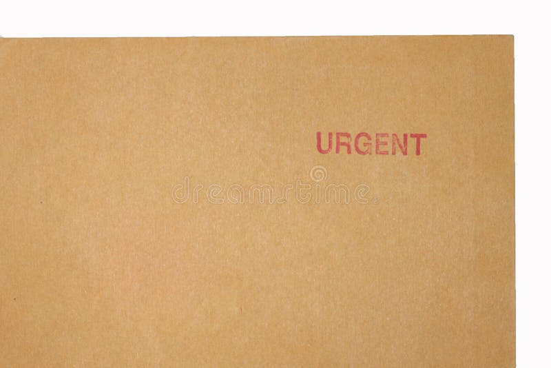 Urgent Documents for Despatch Stock Photo - Image of labelled, urgent ...