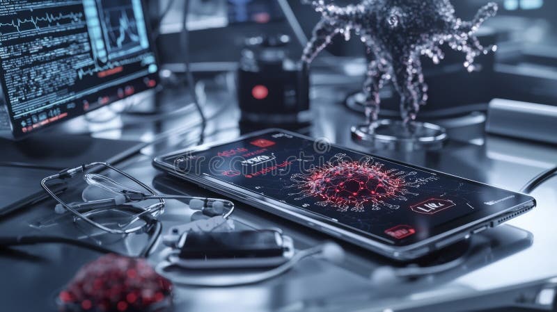 Urgent Health Safety Alert Digital Visualization in Laboratory Research ...