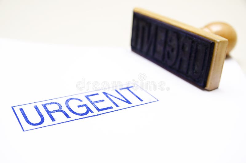 Urgent Documents for Despatch Stock Photo - Image of labelled, urgent ...