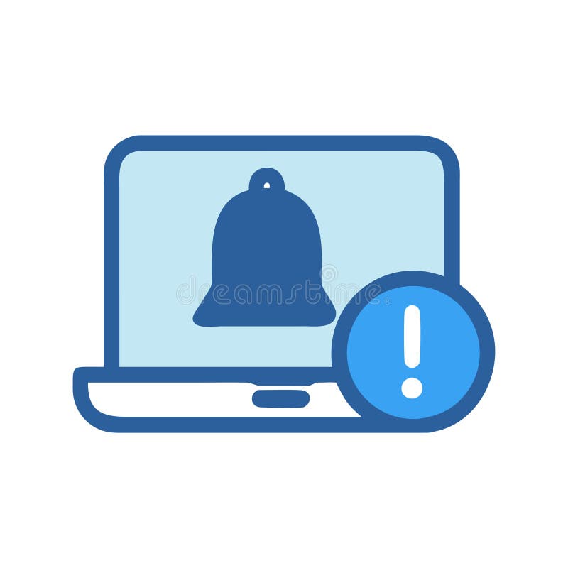 Urgent Notification Icon Signaling Alerts Stock Vector - Illustration ...