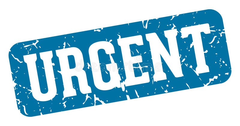 Urgent Rectangular Sign. Urgent Stamp Stock Vector - Illustration of ...