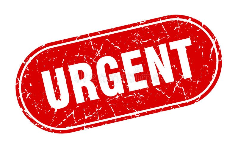 Urgent Sign. Urgent Grunge Stamp Stock Vector - Illustration of label ...