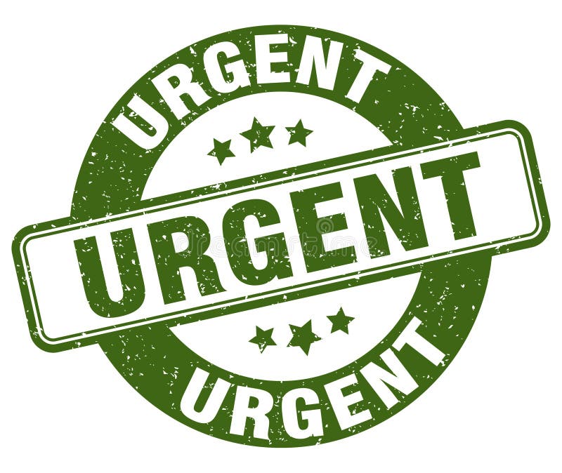 Urgent Stamp. Urgent Label. Round Grunge Sign Stock Vector ...