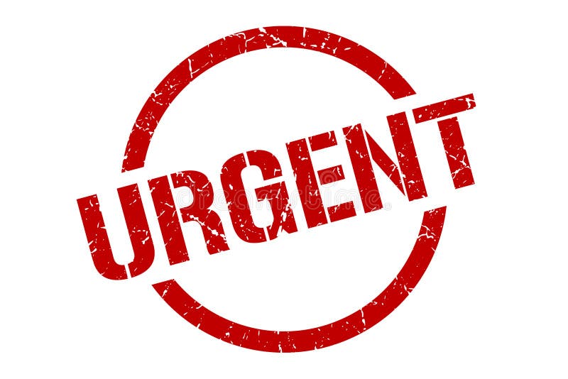 Urgent stamp stock vector. Illustration of button, template - 136876861