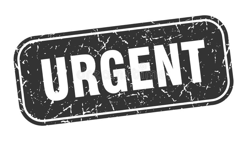 Urgent Stamp. Urgent Square Grungy Isolated Sign Stock Vector ...