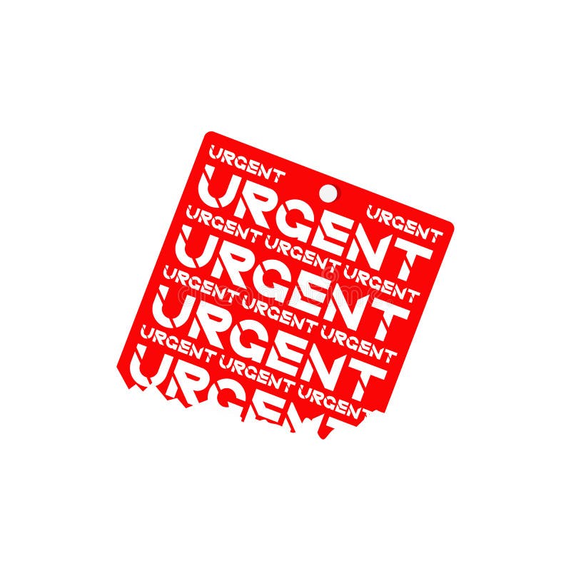 Urgent Sign Icon Logo Design Template Stock Vector - Illustration of ... Urgent Sign Icon Logo Design Template Stock Vector - Illustration of ...