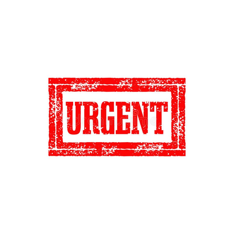 Urgent Sign Icon Logo Design Template Stock Vector - Illustration of ...
