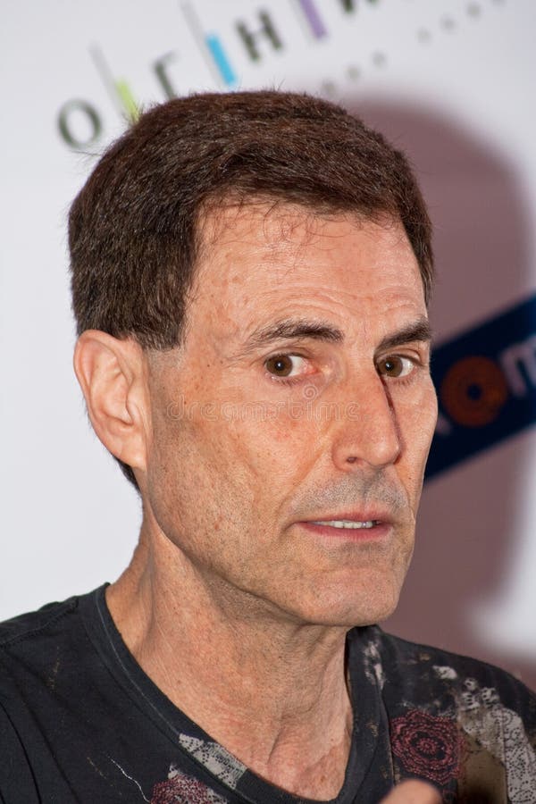 Uri Geller Answers Questions of Journalists Editorial Photo - Image of ...