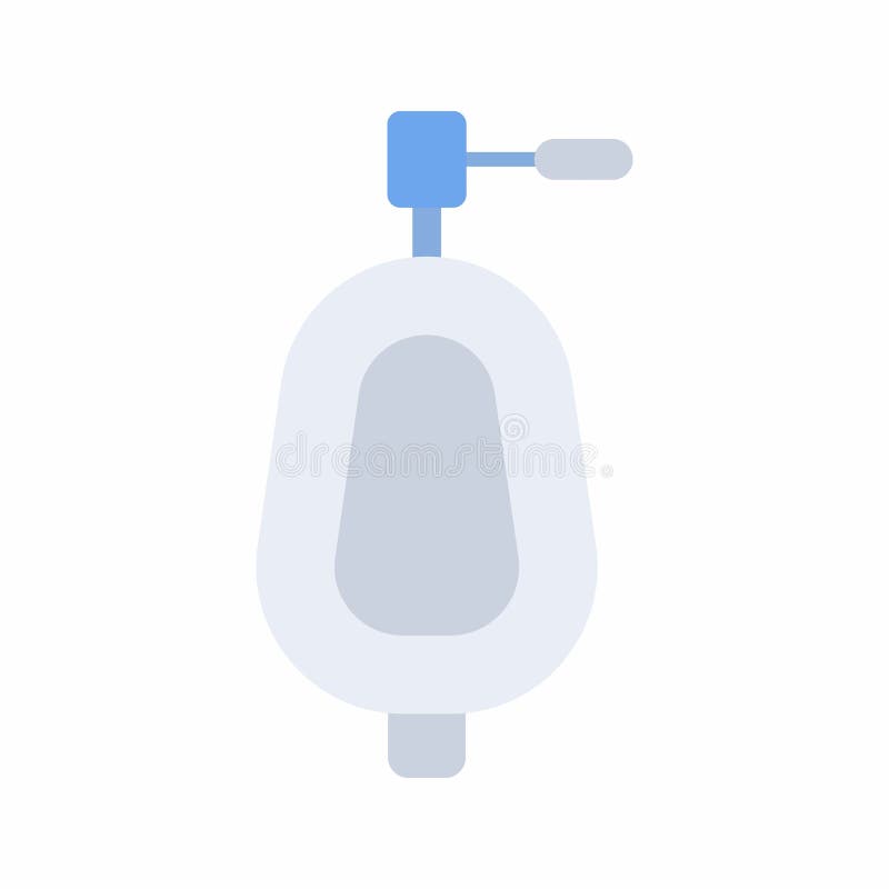 Urinal icon vector image. stock vector. Illustration of symbol - 341773922