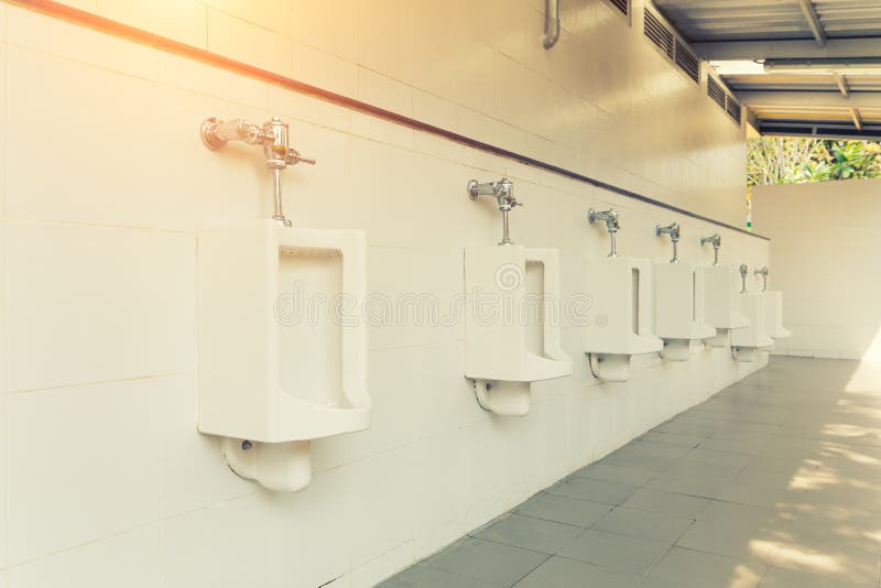 Urinal Tile Wall stock photo. Image of modern, male, gents - 91478118