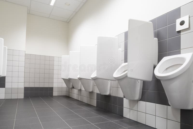 Urinal on the wall stock image. Image of interior, lavatory - 199988307