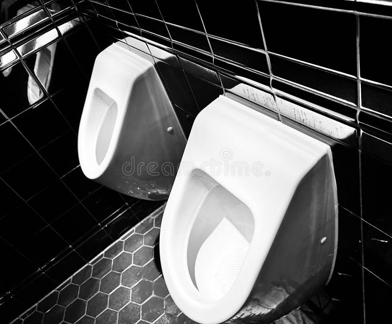 Urinals stock photo. Image of mens, toilet, urinals - 295276574