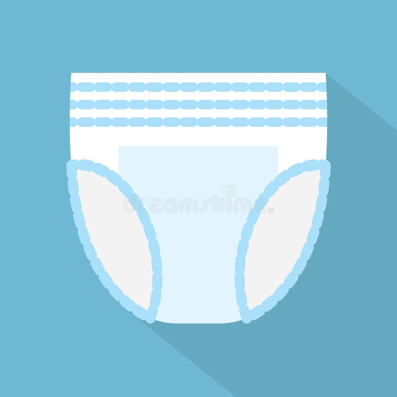 Urinary Incontinence Diaper Icon Stock Vector - Illustration of ...