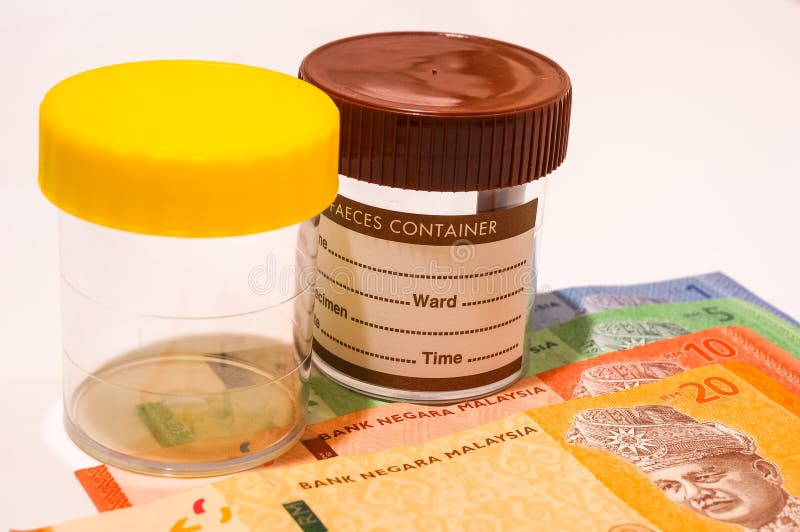 Stool and urine sample jar stock photo. Image of collect - 39534064