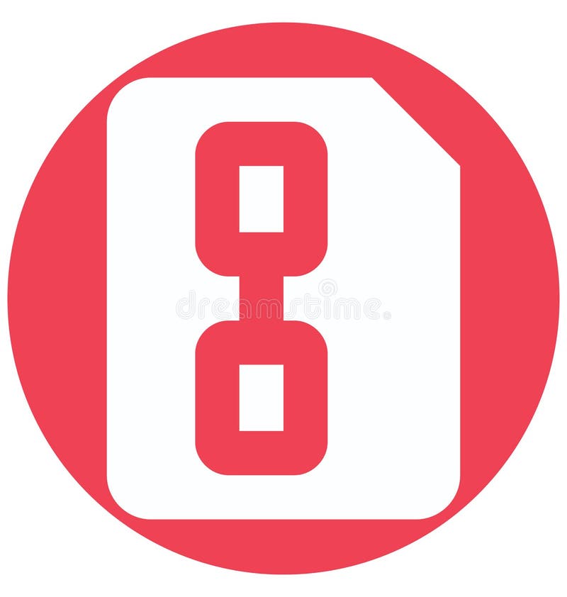 Url File Two Colors Glyph Vector Icon Isolated and Editable Stock ...